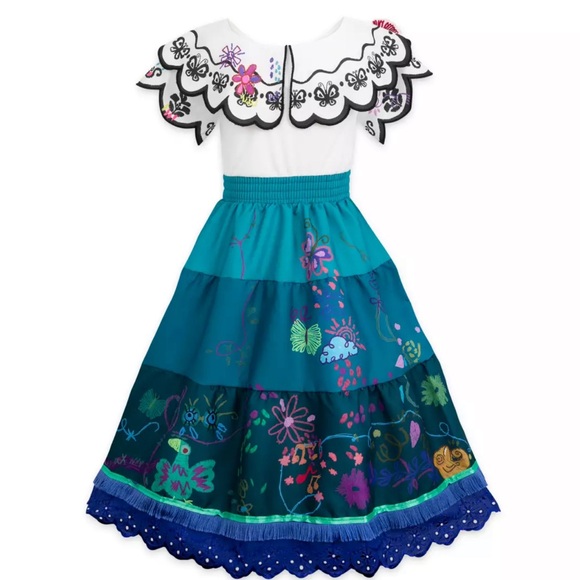 Disney | Costumes | Disney Encanto Maribel Madrigal Costume Dress Plus ...